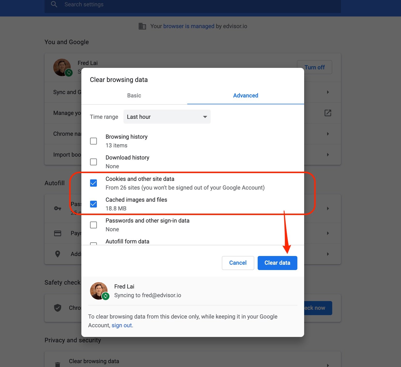 How to clear your browser cache
